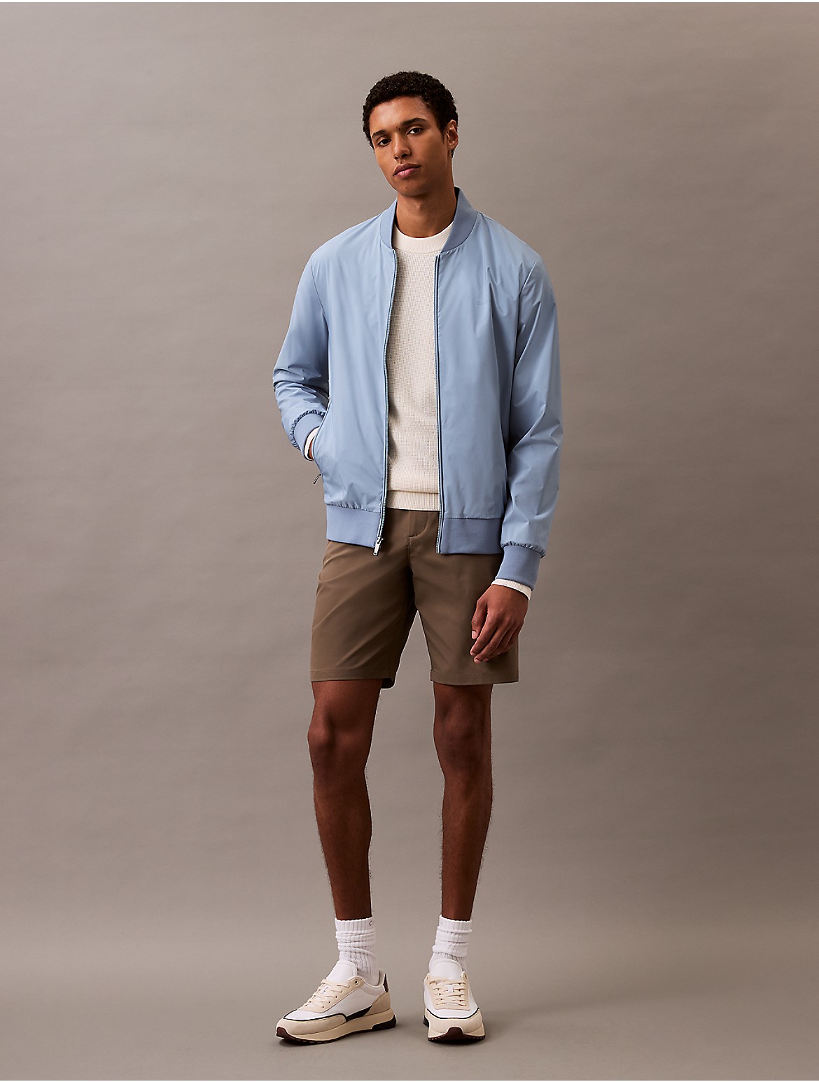 CALVIN KLEIN Matte Bomber Jacket